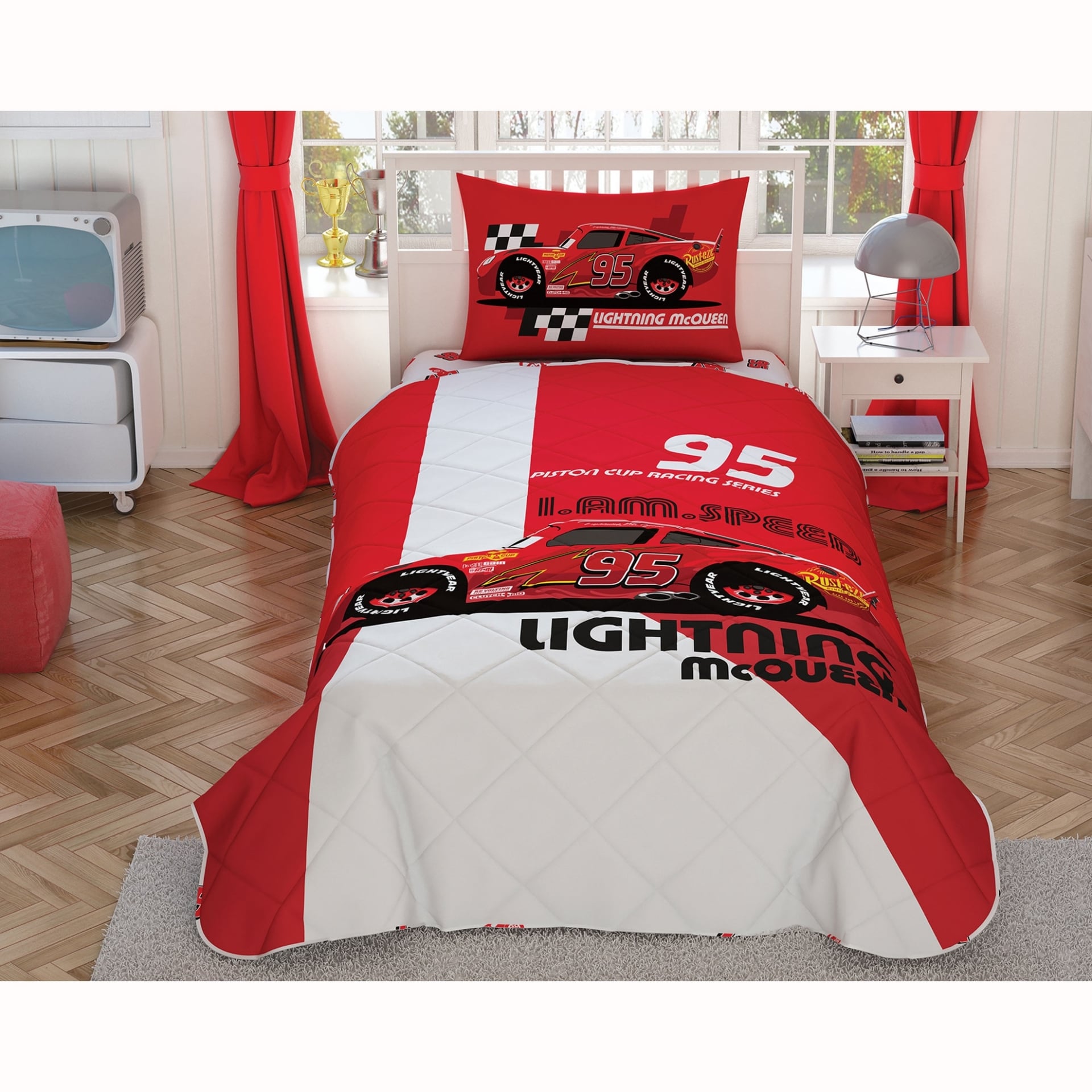 Олекотен детски комплект TAC DISNEY CARS SPEED | Дом Хармония